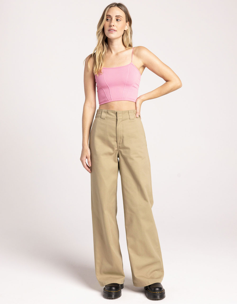 Sky And Sparrow Seamless Corset Bralette Pink Tillys