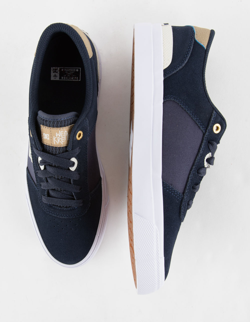 DC SHOES Wes Kremer Teknic S Mens Shoes - NAVY/WHITE - 8.5 | Tillys