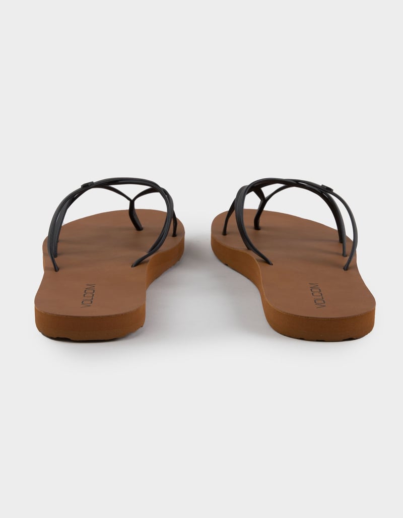 VOLCOM New School II Womens Thong Sandals - BLACK | Tillys