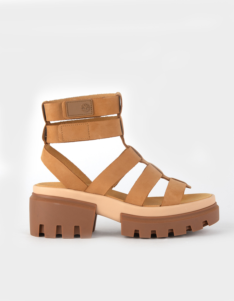 TIMBERLAND Everleigh Womens Gladiator Sandals - WHEAT - 6.5 | Tillys