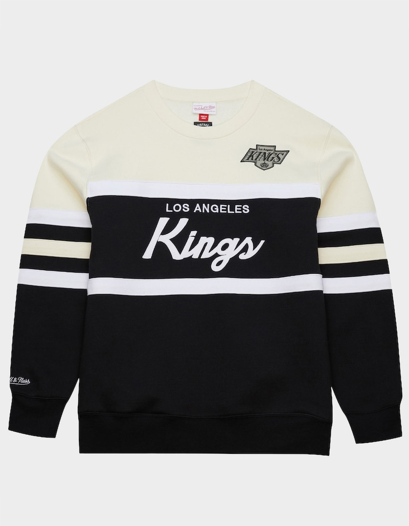 MITCHELL & NESS NHL Los Angeles Kings Head Coach Mens Crewneck ...
