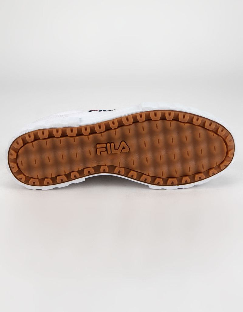 FILA Sandblast Low Canvas Womens Shoes - WHITE - 7.5 | Tillys