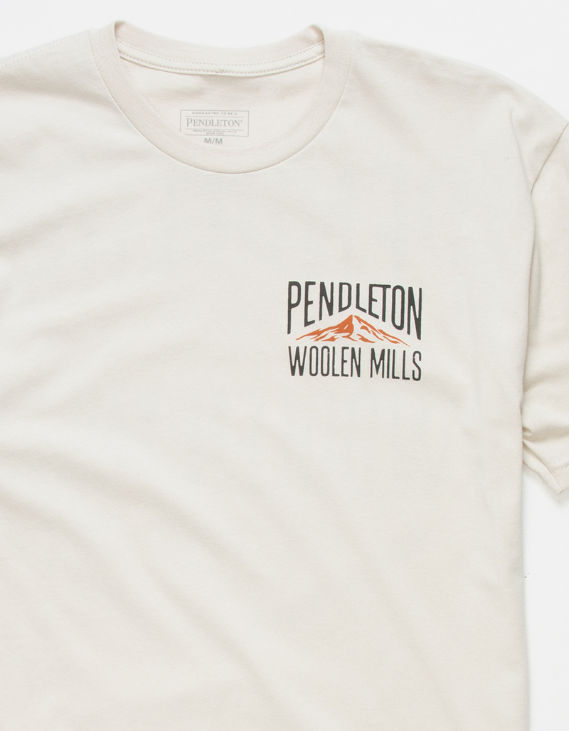 PENDLETON Oversized Logo Mens Tee - Cream Combo | Tillys