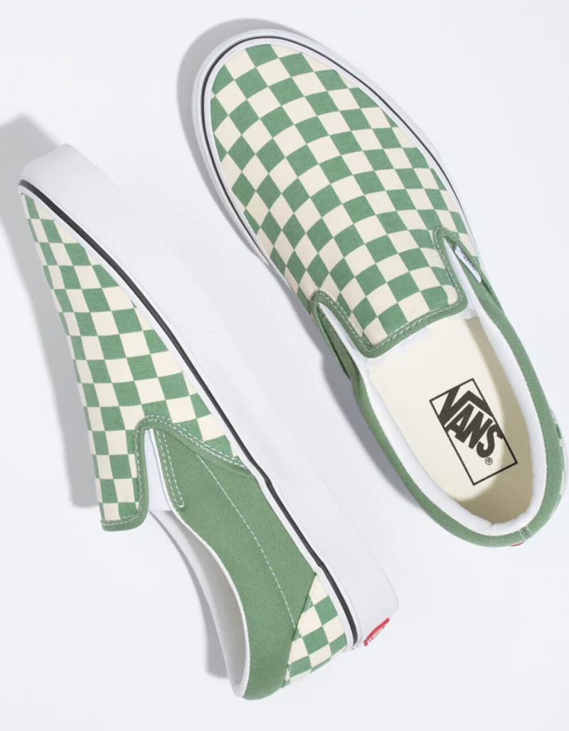 VANS Checkboard Classic Slip-On Shoes - CHECKERBOARD - M8 / W9.5 | Tillys