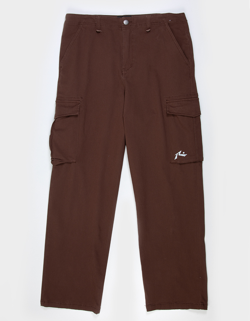 RUSTY Double Up Mens Cargo Pants - CHOCOLATE | Tillys