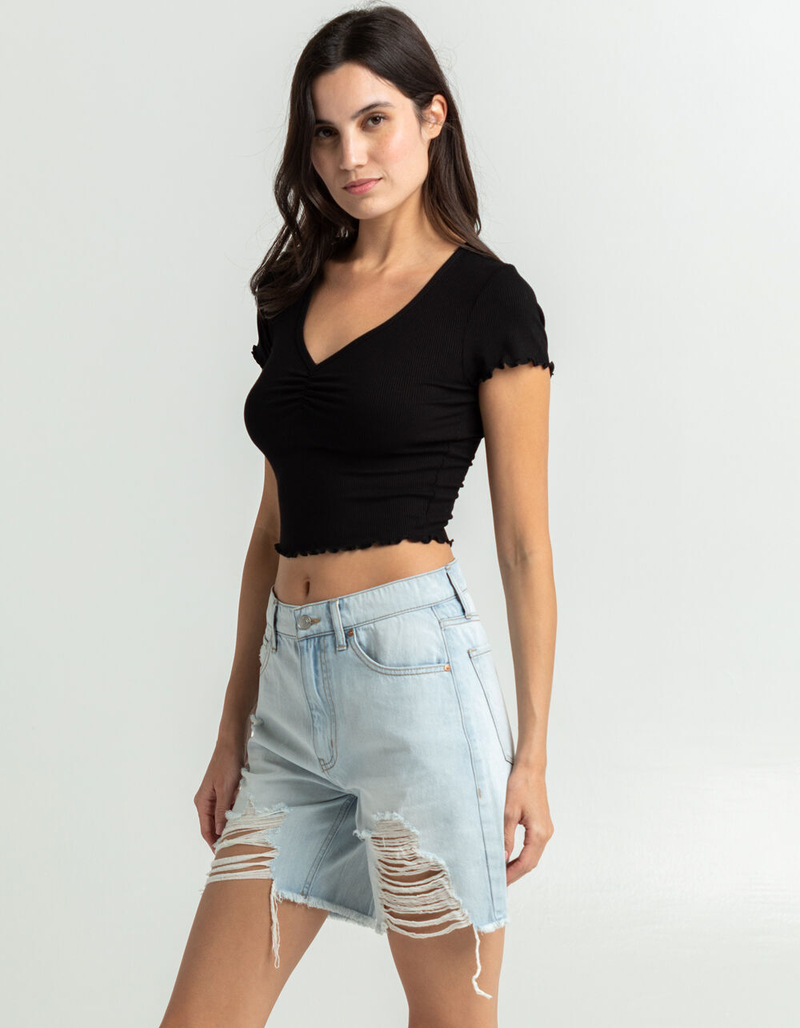 RSQ Womens Boyfriend Shorts - LIGHT WASH | Tillys
