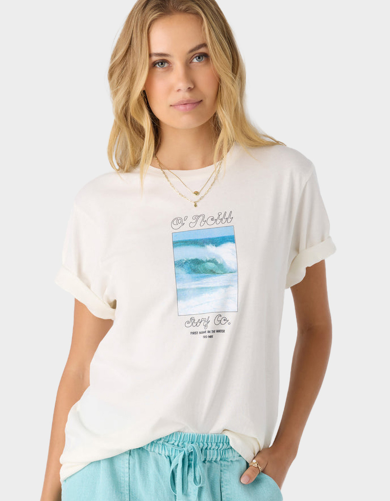 O'NEILL Barrel Days Womens Oversized Tee - WHITE - M | Tillys
