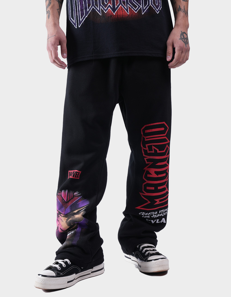 CVLA x Marvel Villains Magneto Mens Sweatpants - BLACK | Tillys