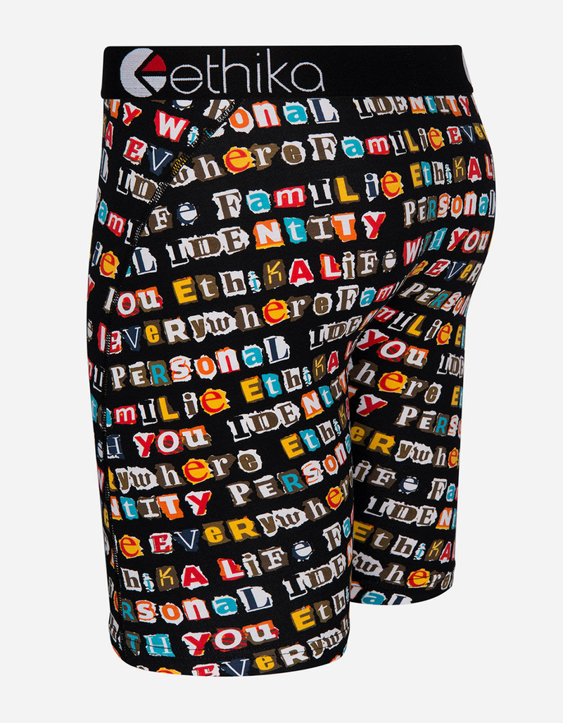 ETHIKA Random Note Staple Boys Boxer Briefs - MULTI - S | Tillys