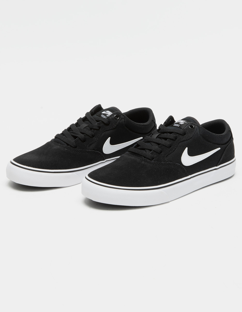 NIKE SB Chron 2 Skate Shoes - BLKWH | Tillys
