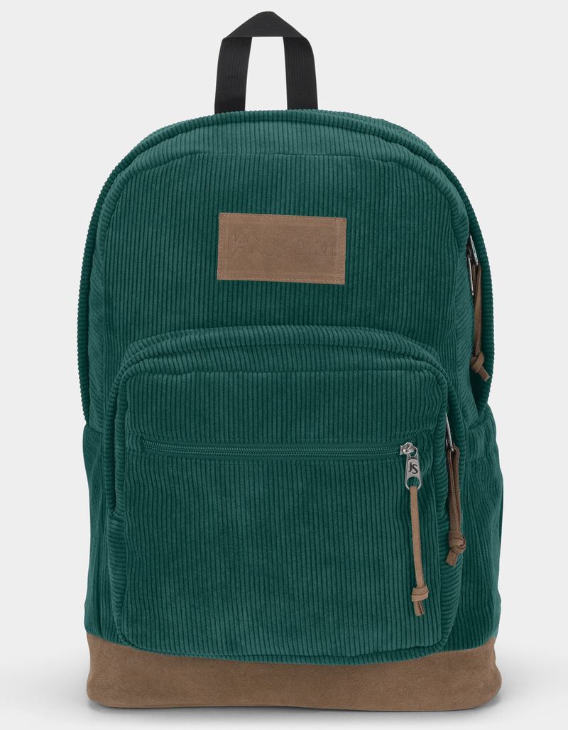 JANSPORT Right Pack Expressions Corduroy Backpack - DEEP JUNIPER ...