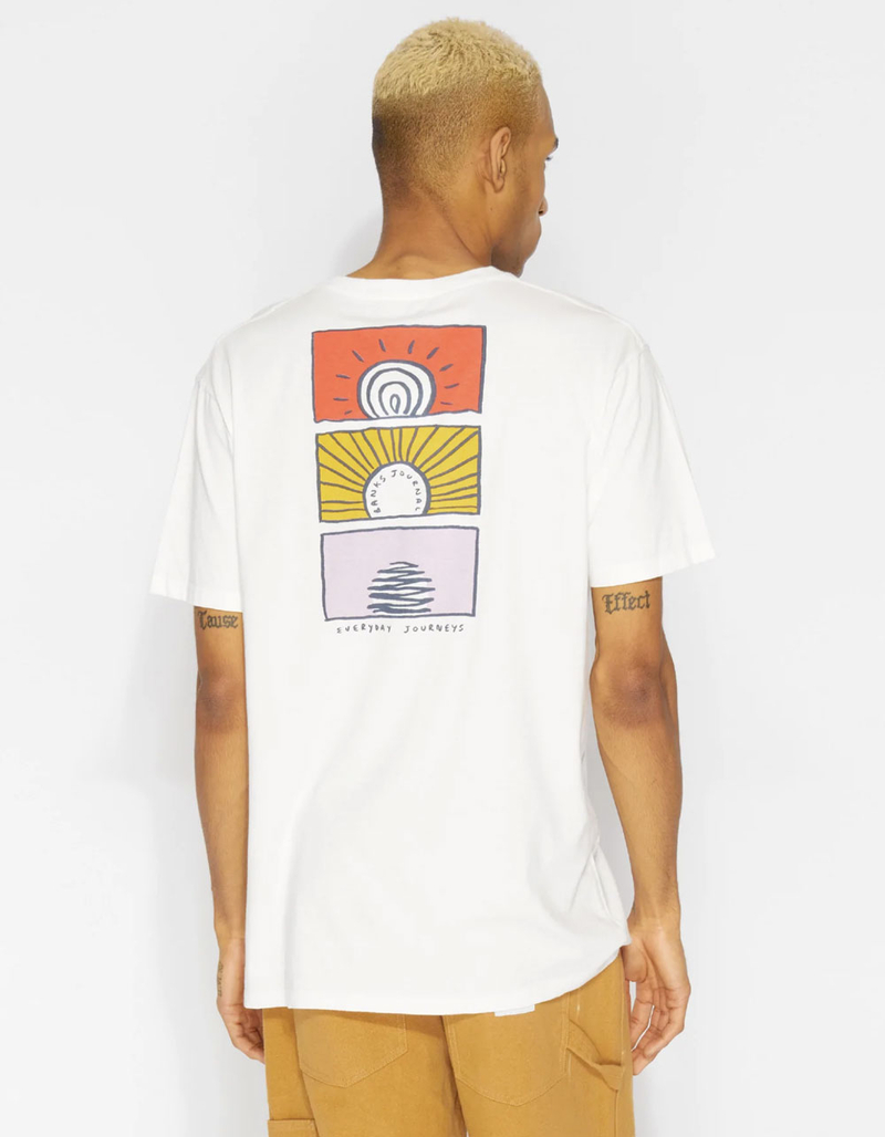 BANKS JOURNAL Swipe Mens Tee - WHITE - XXL | Tillys