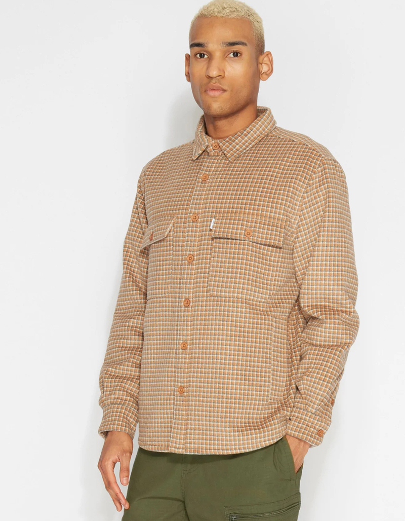 BANKS JOURNAL Inertia Mens Shirt Jacket - KHAKI | Tillys