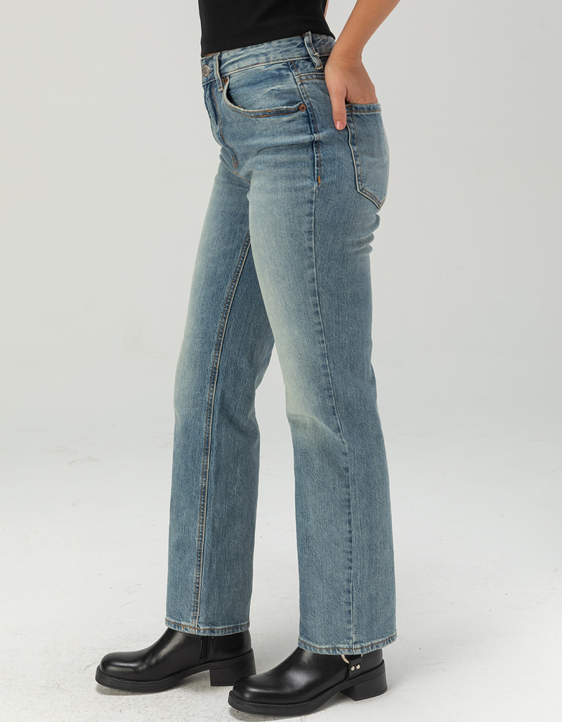 VERO MODA High Rise Womens Straight Jeans - DENIM | Tillys
