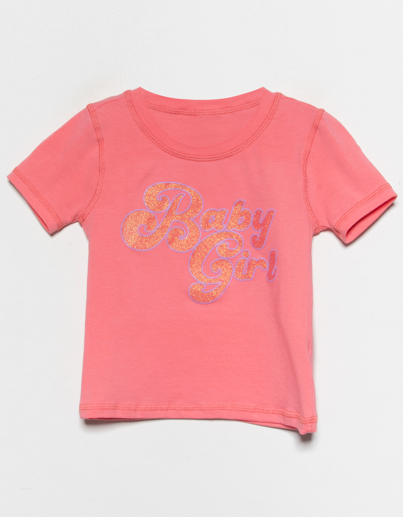 FULL TILT Girls Baby Girl Seam Tee - PINK | Tillys