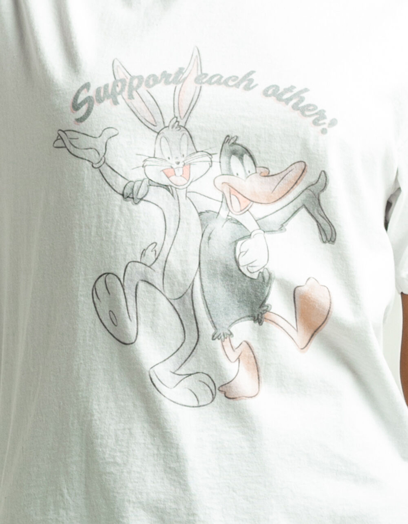 LOONEY TUNES Support Womens Oversized Tee - WHITE | Tillys