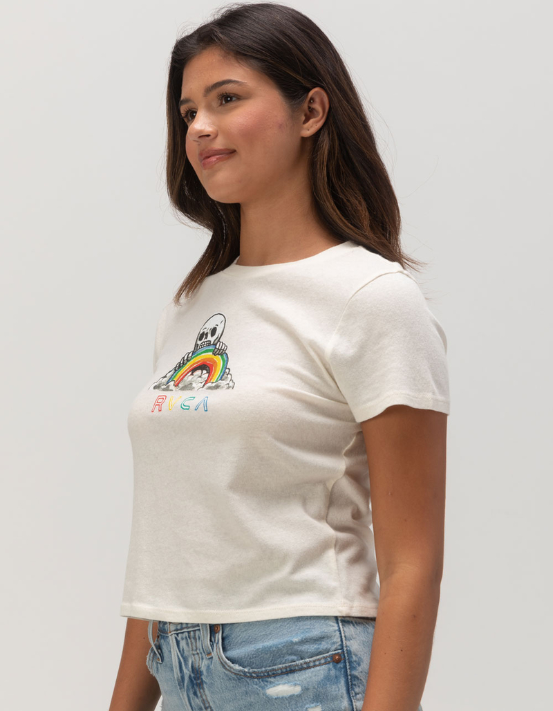 RVCA Rainbow Womens Skimmer Tee - WHITE | Tillys