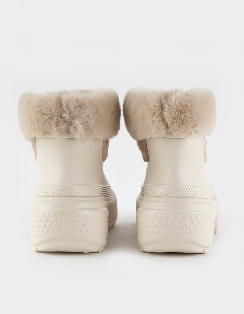 CROCS Stomp Lined Womens Boots - WHITE | Tillys
