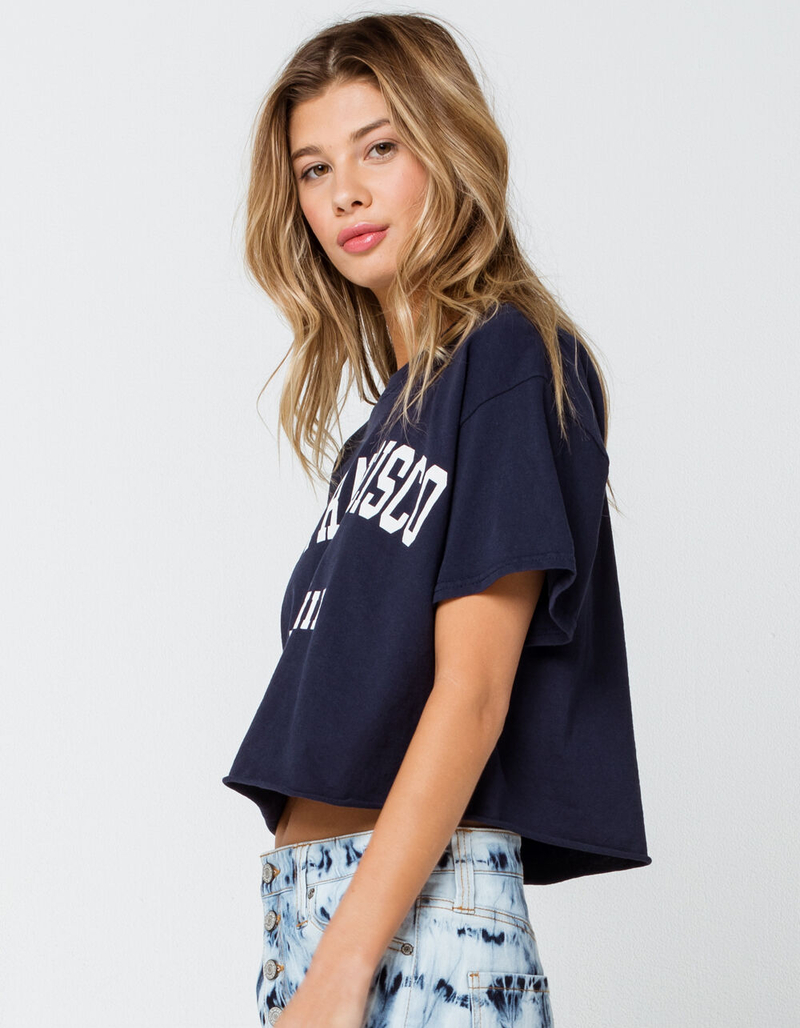 FULL TILT San Francisco Womens Crop Tee - NAVY - XS | Tillys