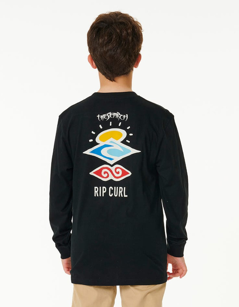 RIP CURL Search Icon Boys Tee - BLACK - S | Tillys