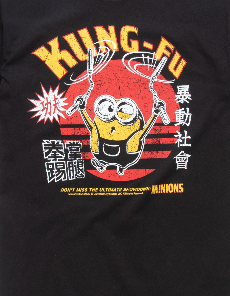 RIOT SOCIETY Minions Kung-Fu Mens Tee - BLACK | Tillys