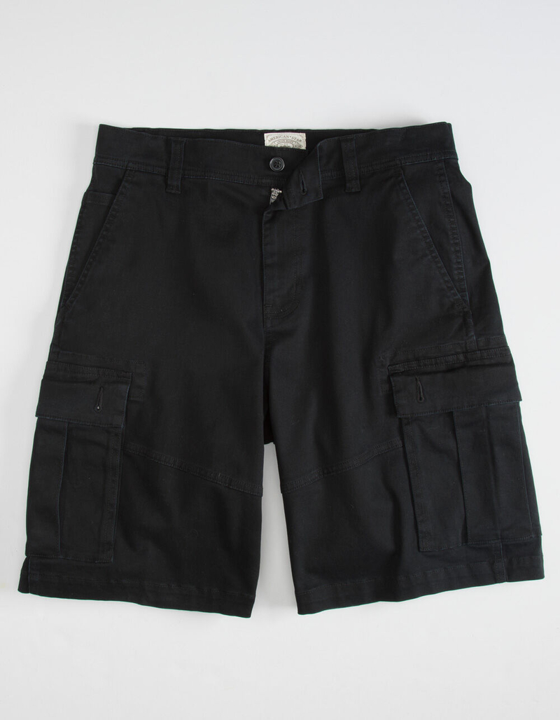 AMERICAN STAR Mens Black Cargo Shorts - BLACK - 34 | Tillys