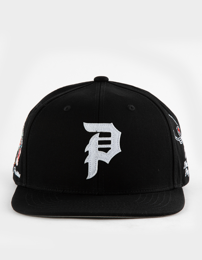 PRIMITIVE Temptation Snapback Hat - BLACK - ONE SIZE | Tillys