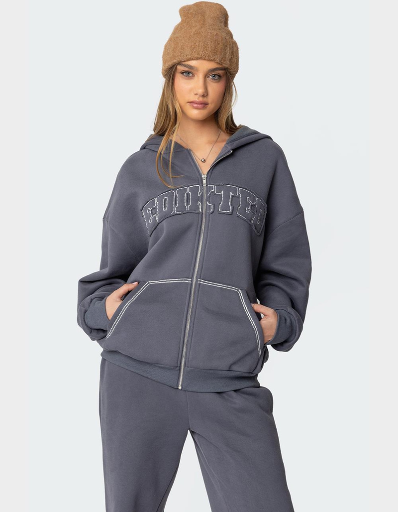 EDIKTED Forever Edikted Oversized Hoodie - GRAY | Tillys