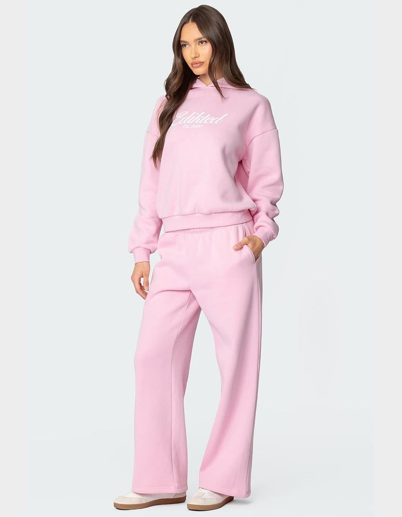 EDIKTED Miss Edikted Hoodie - PINK - M | Tillys