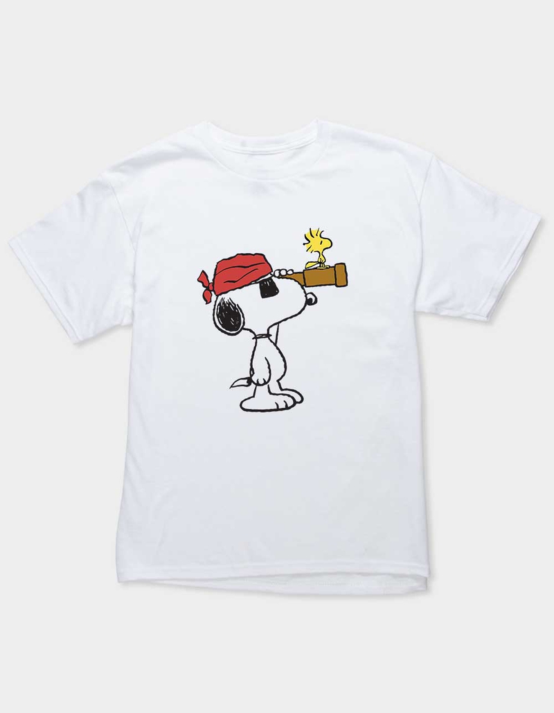 PEANUTS Snoopy Pirate Unisex Kids Tee - WHITE | Tillys