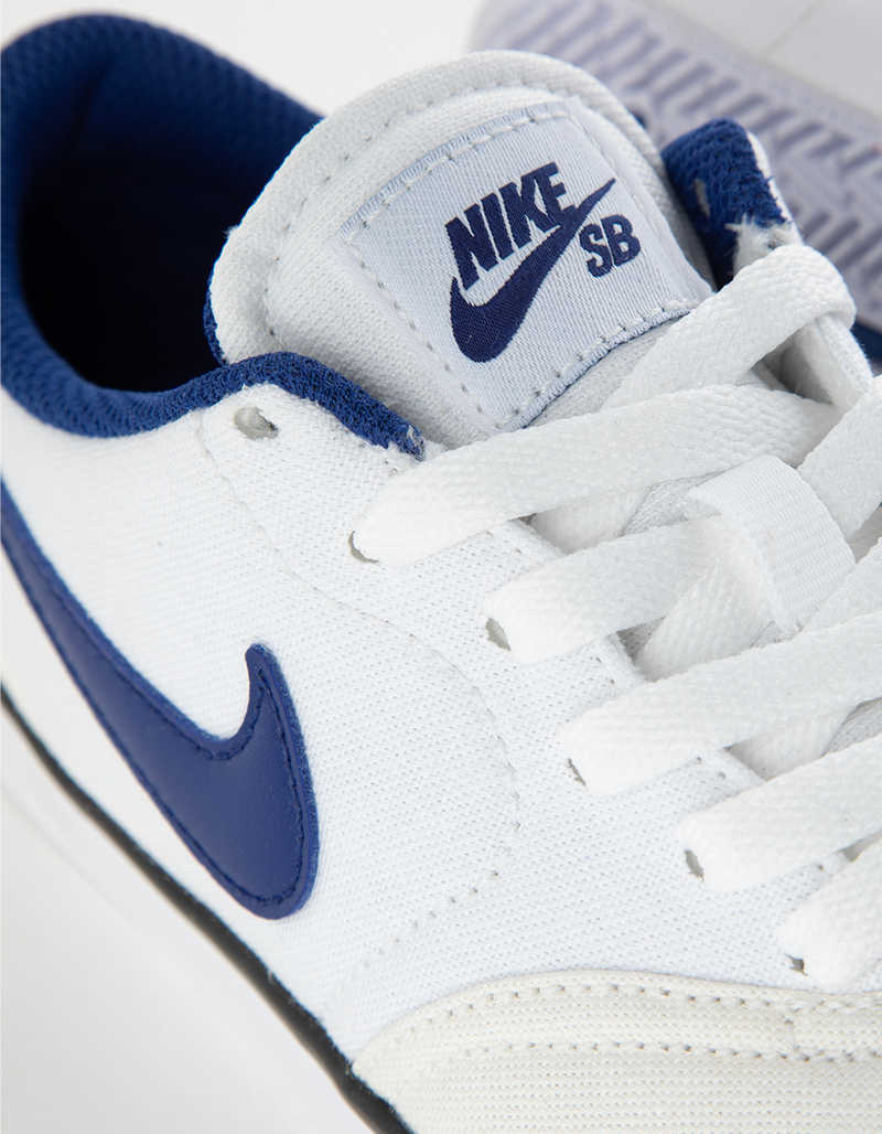 NIKE SB Check Canvas Kids Shoes - WHT/RYL BLUE | Tillys