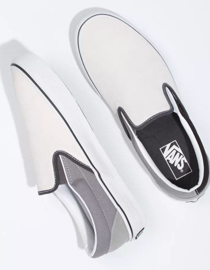 VANS Mix & Match Classic Slip-On Shoes - BLACK/TRUE WHITE | Tillys