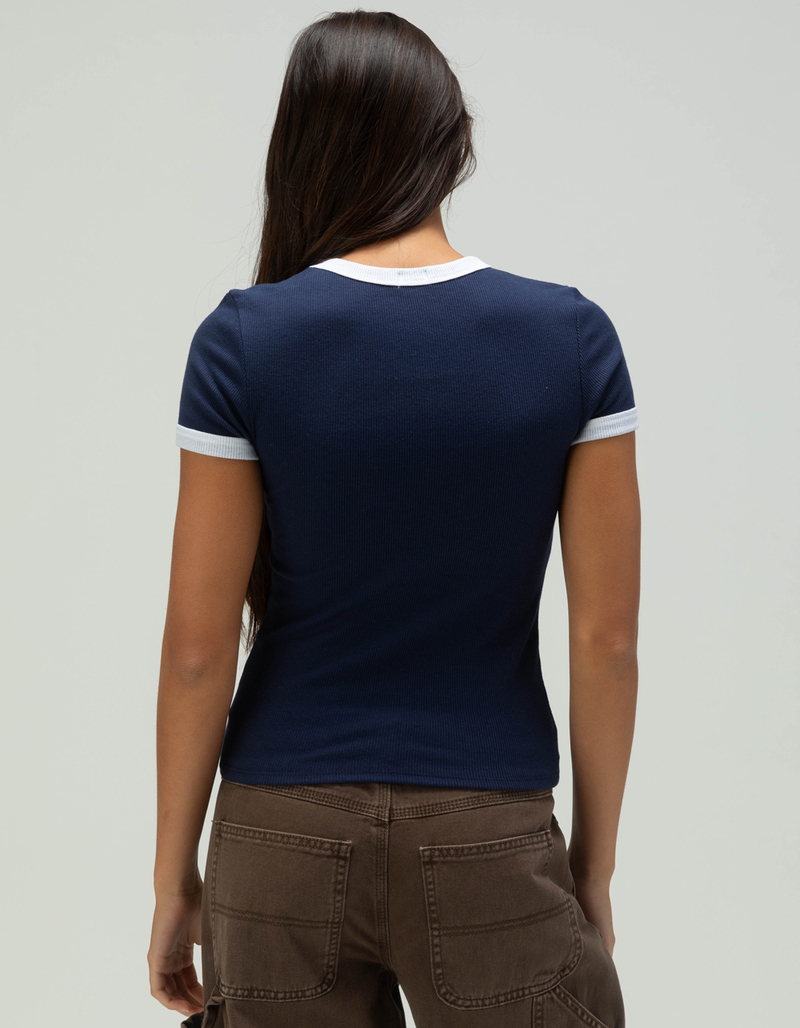 TILLYS Womens Ringer Tee - NAVY/WHITE | Tillys