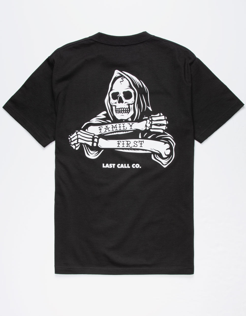 LAST CALL CO. Family First Mens T-Shirt - BLACK | Tillys
