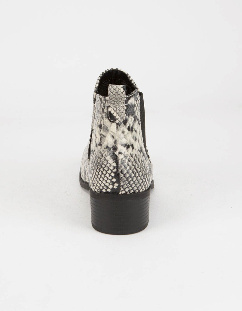 CITY CLASSIFIED Chelsea Python Womens Booties - PYTHON | Tillys