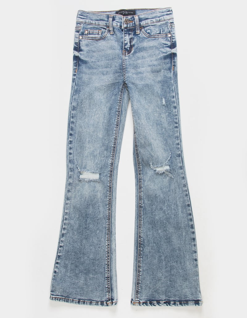 CELEBRITY PINK Girls High Rise Flare Jeans - MEDIUM WASH | Tillys