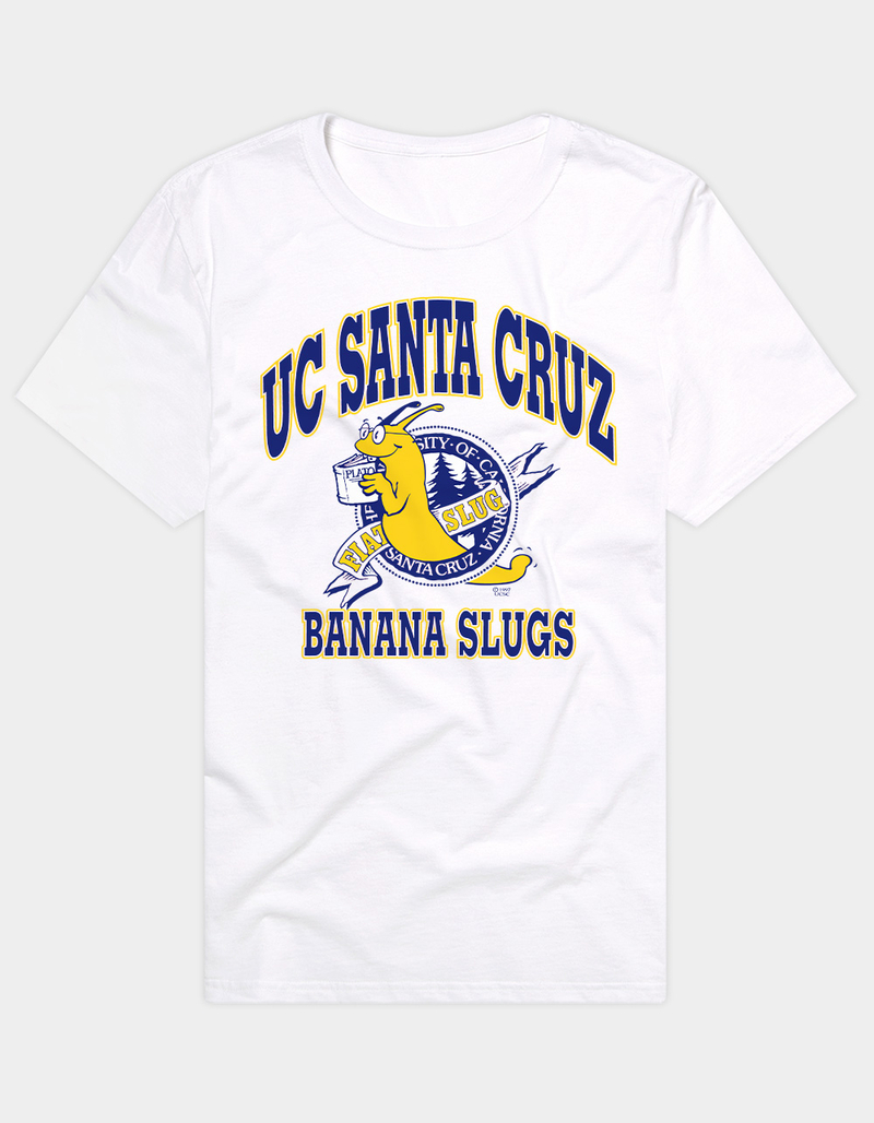 UNIVERSITY OF CALIFORNIA SANTA CRUZ Banana Slugs Mens Tee - WHITE | Tillys