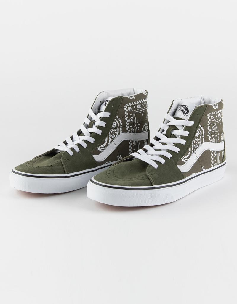 VANS Peace Paisley Sk8-Hi Shoes - WHITE COMBO | Tillys
