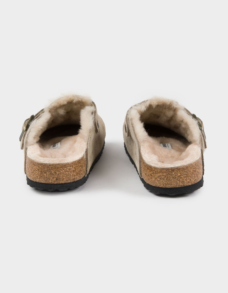 BIRKENSTOCK Boston Shearling Mens Clogs - SAND | Tillys