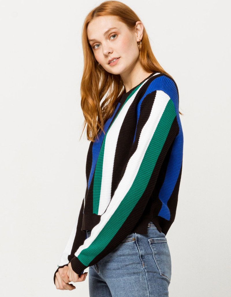 HURLEY Stripe Womens Sweater - BLUE COMBO | Tillys