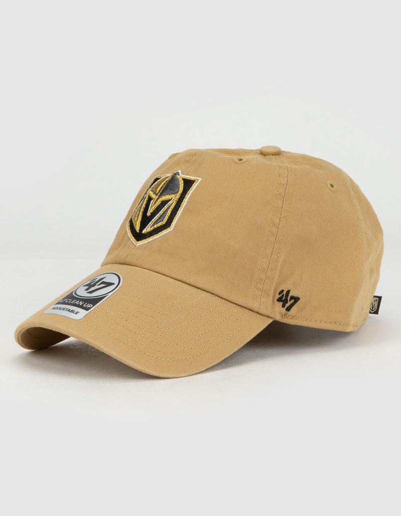 47 BRAND Las Vegas Golden Knights 47 Clean Up Strapback Hat - NATURAL ...