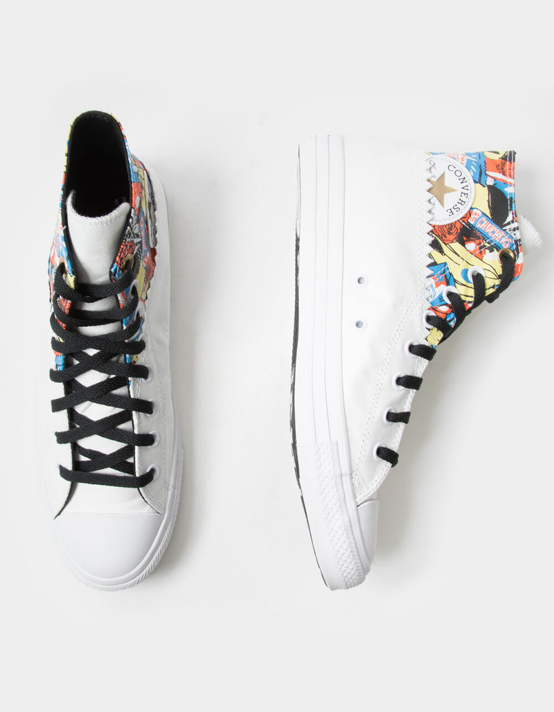 CONVERSE Mi Gente Chuck Taylor All Star Hi Top Shoes - WHITE COMBO ...