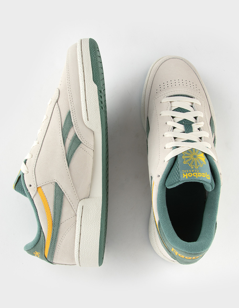 REEBOK Club C Revenge Vintage Mens Shoes - WHT/GREEN | Tillys