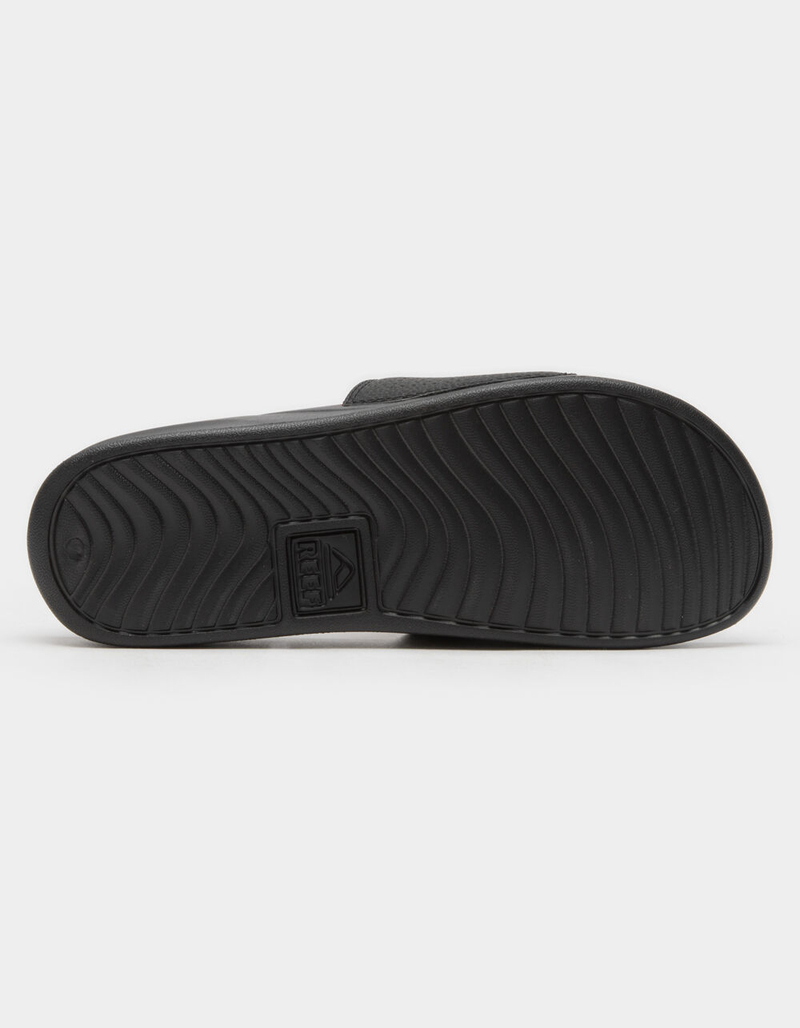 REEF One Slide Mens Slide Sandals - BLACK COMBO | Tillys