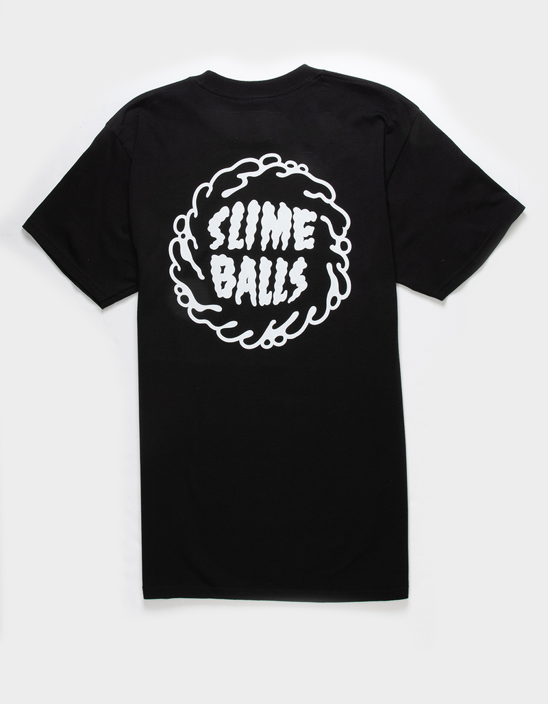 SLIME BALLS Mono Splat Mens Tee - BLACK - XL | Tillys