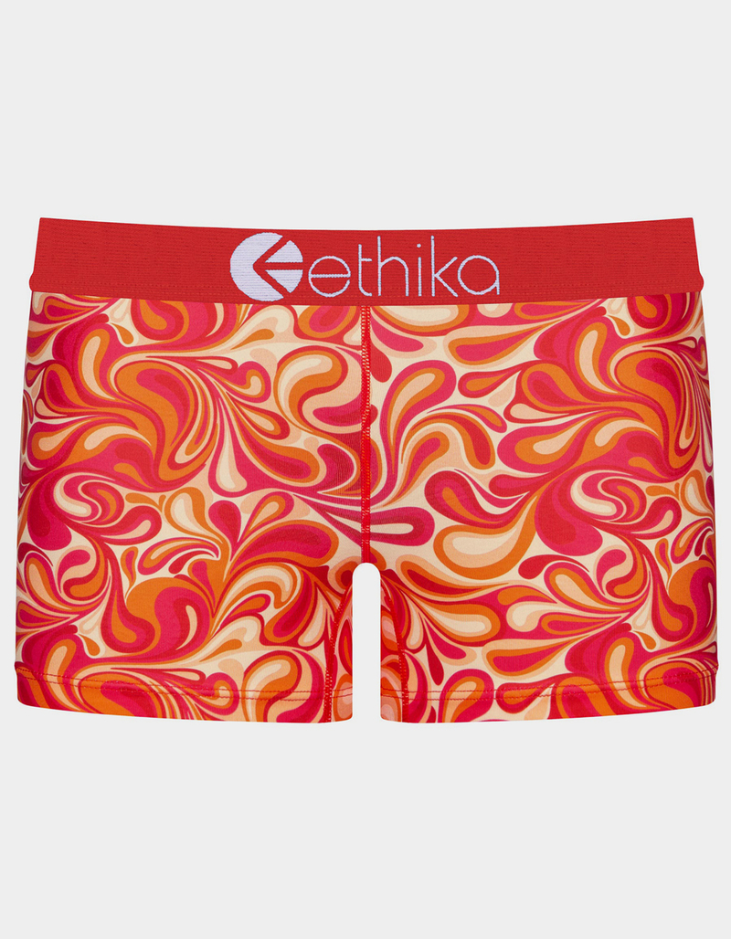 ETHIKA Magma Staple Womens Boyshorts - RED COMBO - M | Tillys