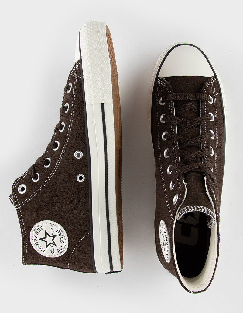 CONVERSE Chuck Taylor All Star Pro Classic Suede Mid Top Shoes - DARK ...