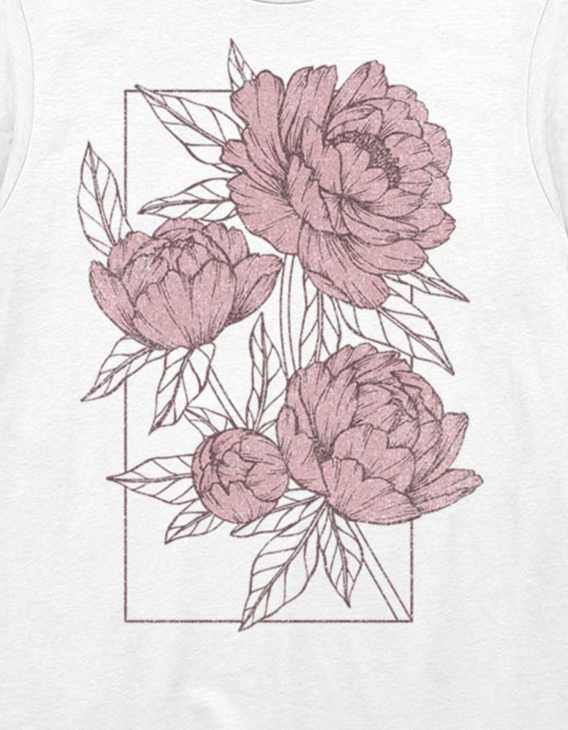 FLORAL Rose Box Unisex Tee - WHITE | Tillys