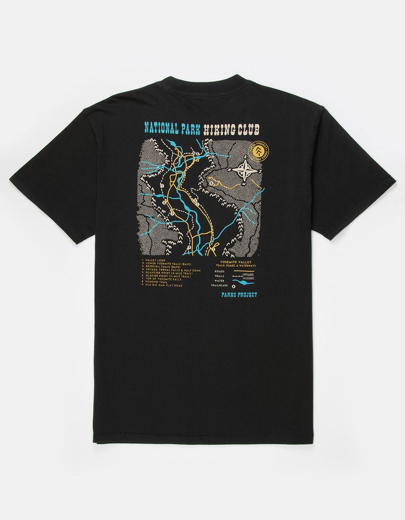 PARKS PROJECT Hiking Club Mens Tee - BLACK | Tillys