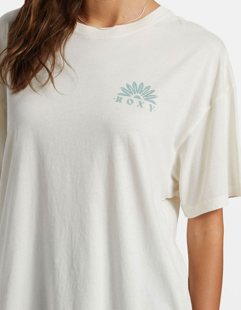 ROXY Paper Moon Womens Oversized Tee - EGGSHELL - XL | Tillys